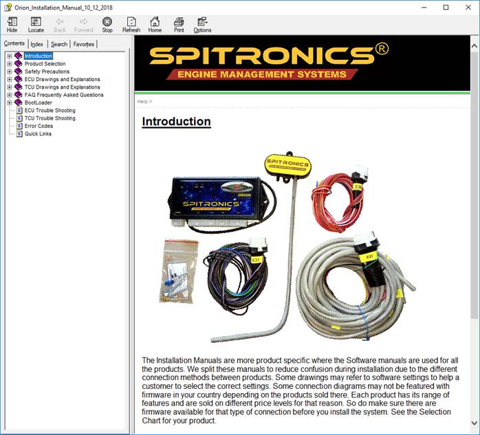 Help Menu | Spitronics Support