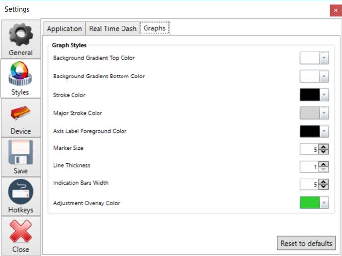 Tuning Menu | Spitronics Support